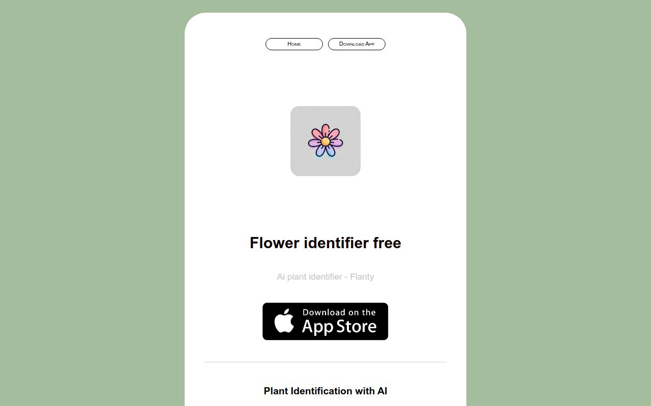 Flower identifier free - Flanty